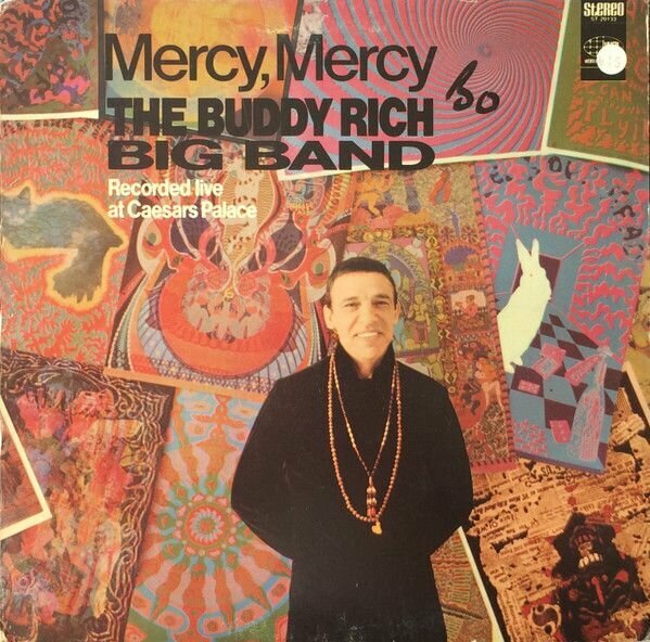 Виниловая пластинка The Buddy Rich Big Band LP (редкая) Mercy, Mercy US 1968 1 press mint-mint-