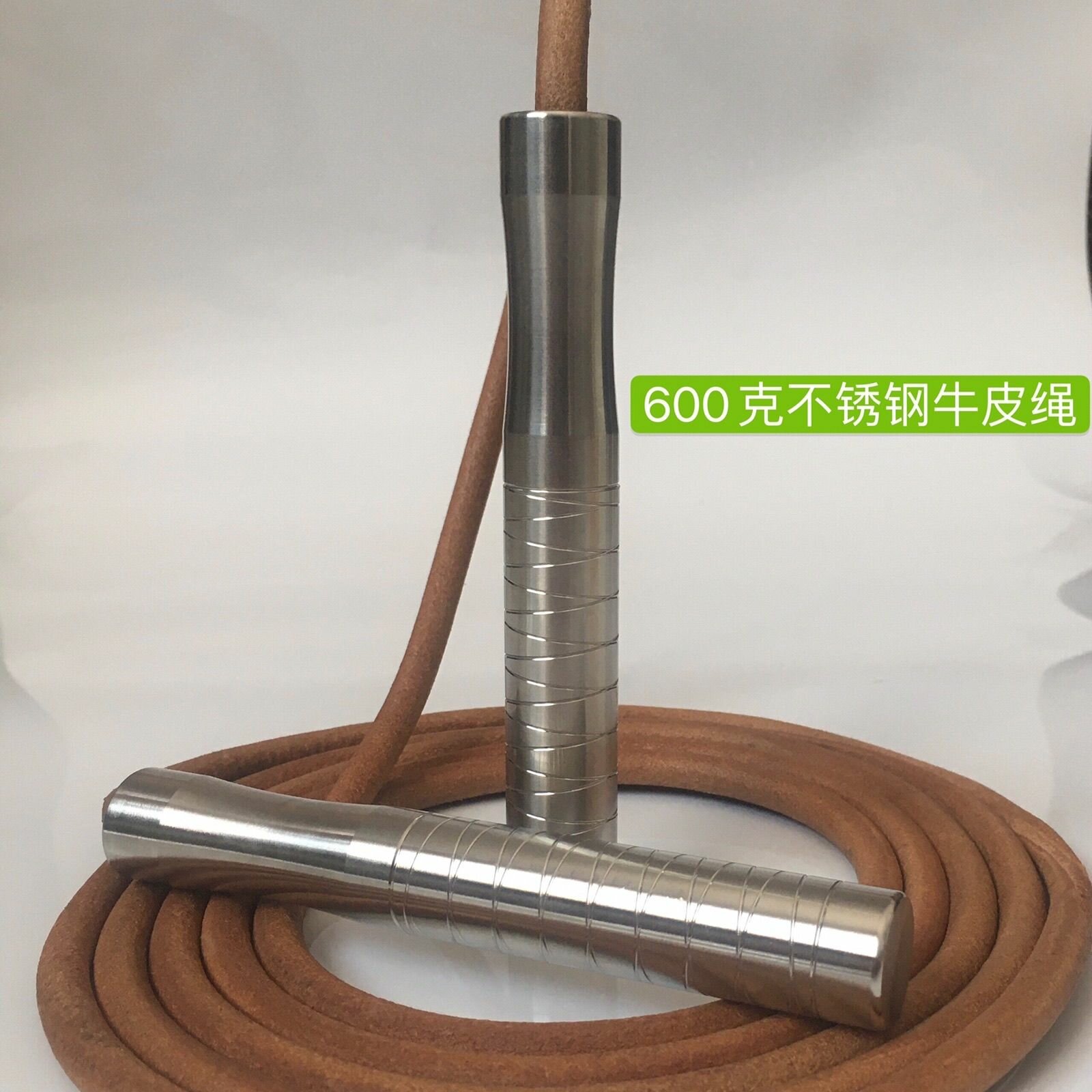 Веревка из коровьей кожи с утяжелением для сжигания жира, прыжковая веревка для взрослых мужчин и женщин, фитнес, похудение, наращивание мышц, бокс, подшипник, проволока из нержавеющей стали 304