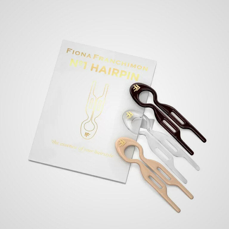 Шпилька Hairpin No1 Set Classic London Collectioin Коричневый/Прозрачный/Бежевый 3 шт FIONA FRANCHIMON Hairpin No1 Set Classic London Collectioin Шпилька 3 шт