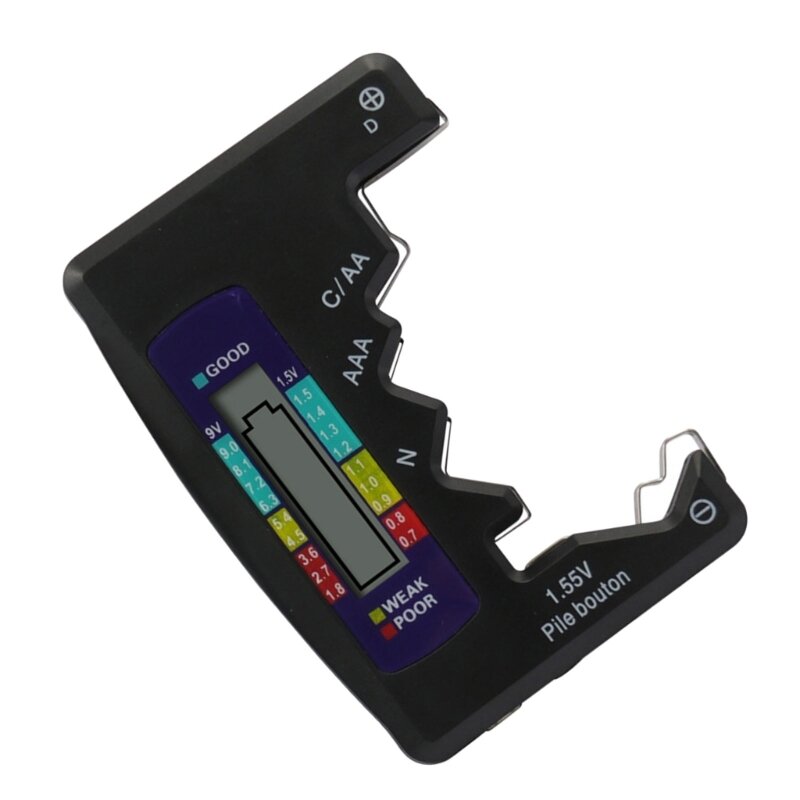 Тестер Батареи Checker ЖК-Дисплей Мониторы Батареи Тестер для C AA D 9V 1.5V Cell Button Battery Checker Портативный