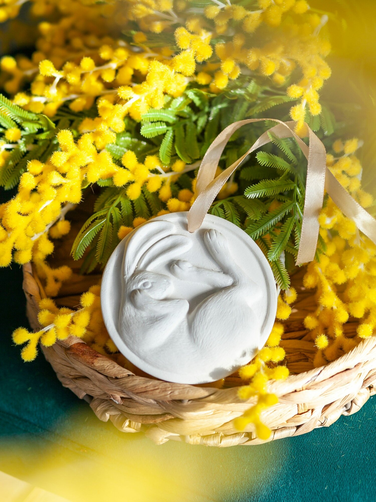 Пасхальный Кролик подвеска, декор на Пасху