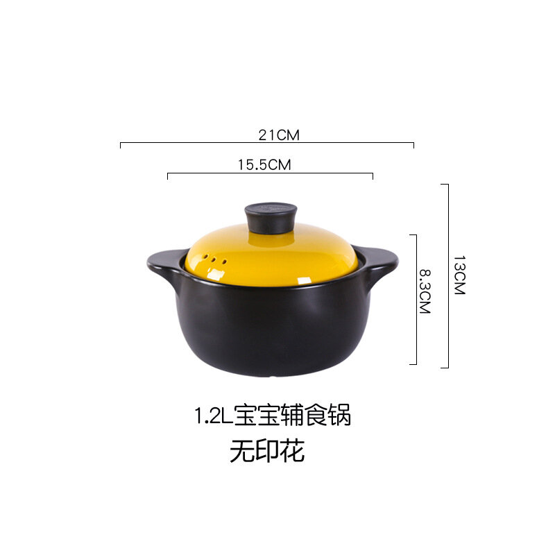 Корейский стиль термостойкий керамический горшок для сохранения здоровья, литиевый фарфоровый суповой керамический горшок, устойчивый к высоким температурам, подарок на весенний фестиваль