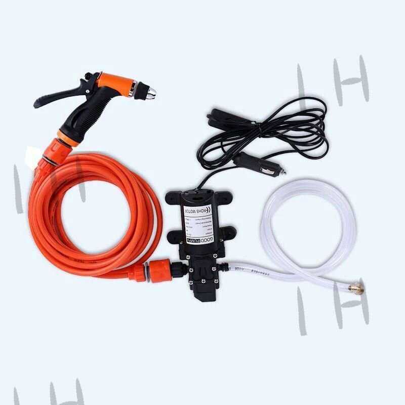 Электрический пистолет для мойки автомобилей, портативная мойка высокого давления с насосом, минимойка автомобилей, 12 вольт1