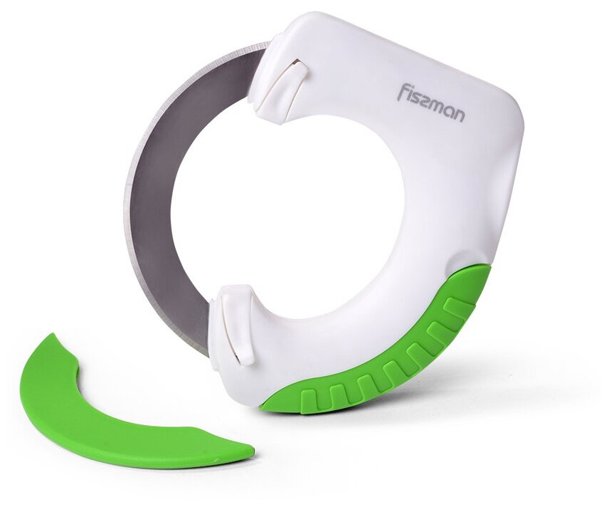 Нож для шинковки круглый с чехлом 15см