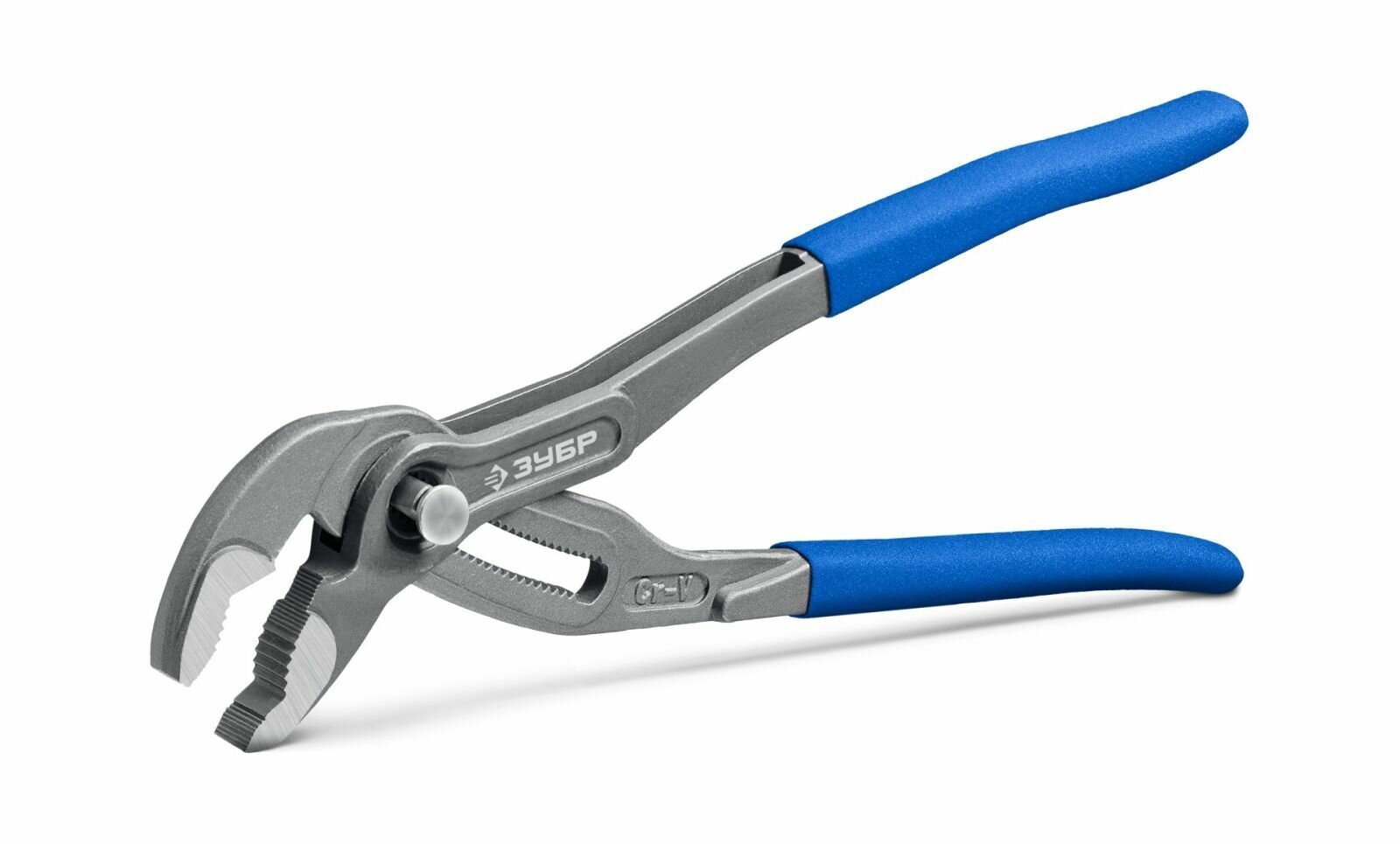 Клещи переставные ЗУБР Профи 250 мм, захват 60 мм, CrV, с быстрым перемещением