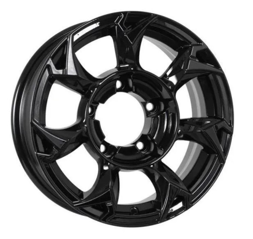 Диск колесный Khomen Wheels KHW1505 (Jimny) 5,5x15 5x139,7 Dia108.1 ET5 цвет Black
