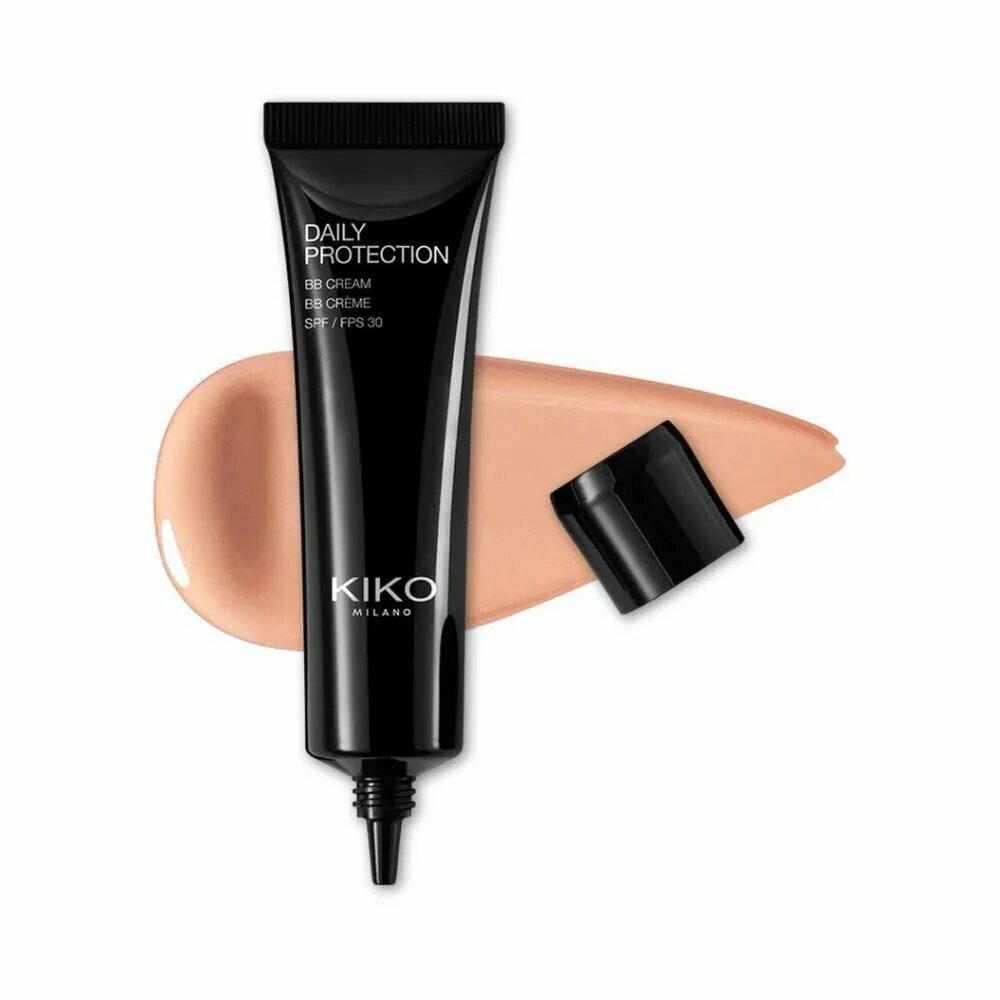 Kiko Milano Daily Protection BB Cream SPF 30, Защитный, увлажняющий и совершенствующий BB крем для кожи, 30 мл