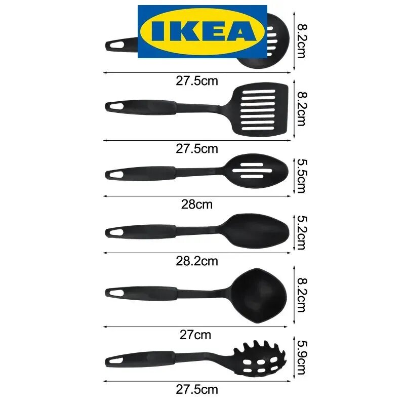 Набор икеа "Real Ikea", антипригарное покрытие, нержавеющая сталь, для индукционной плиты