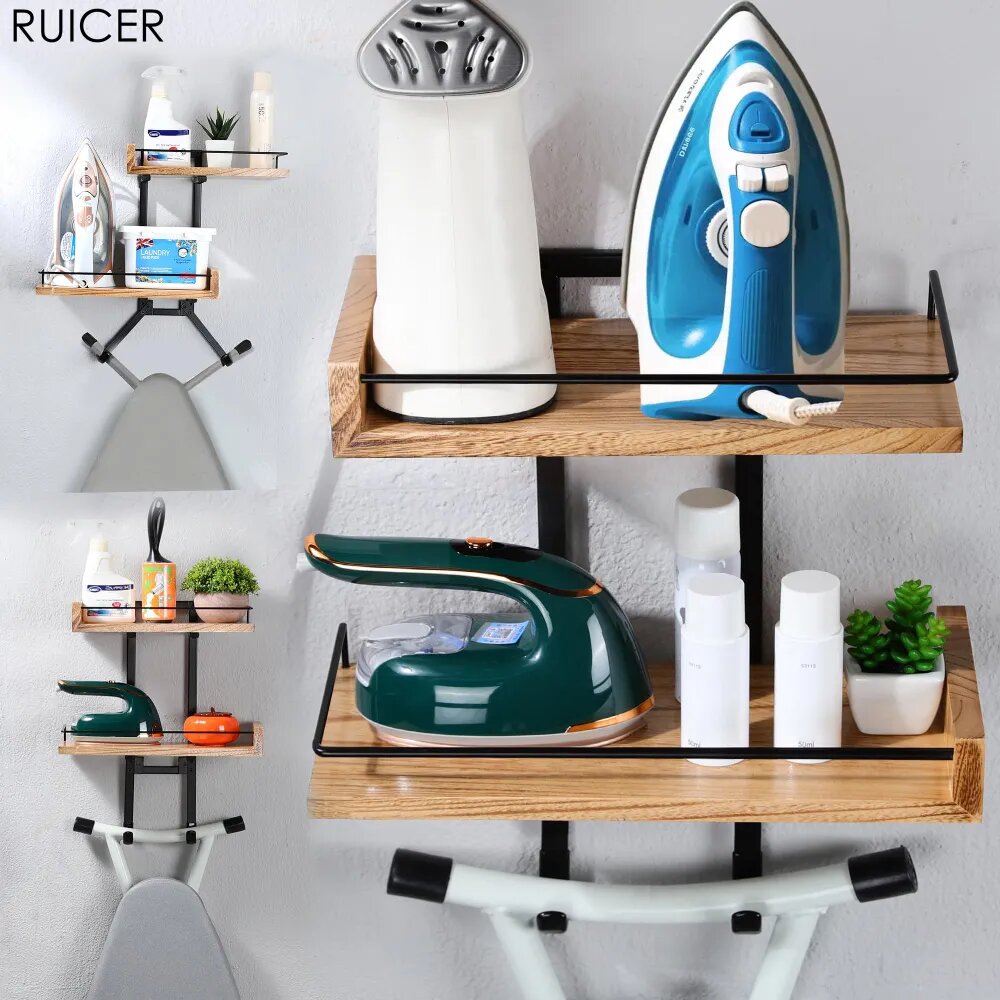 Держатель для утюга и гладильной доски, 2 шт.