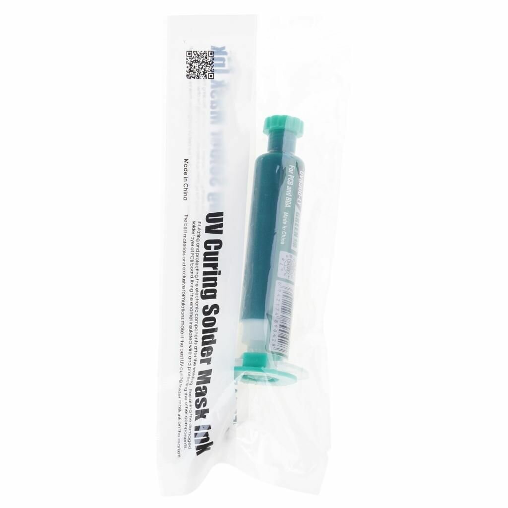 Фоторезистивная паста для ремонта печатных плат, Зеленый