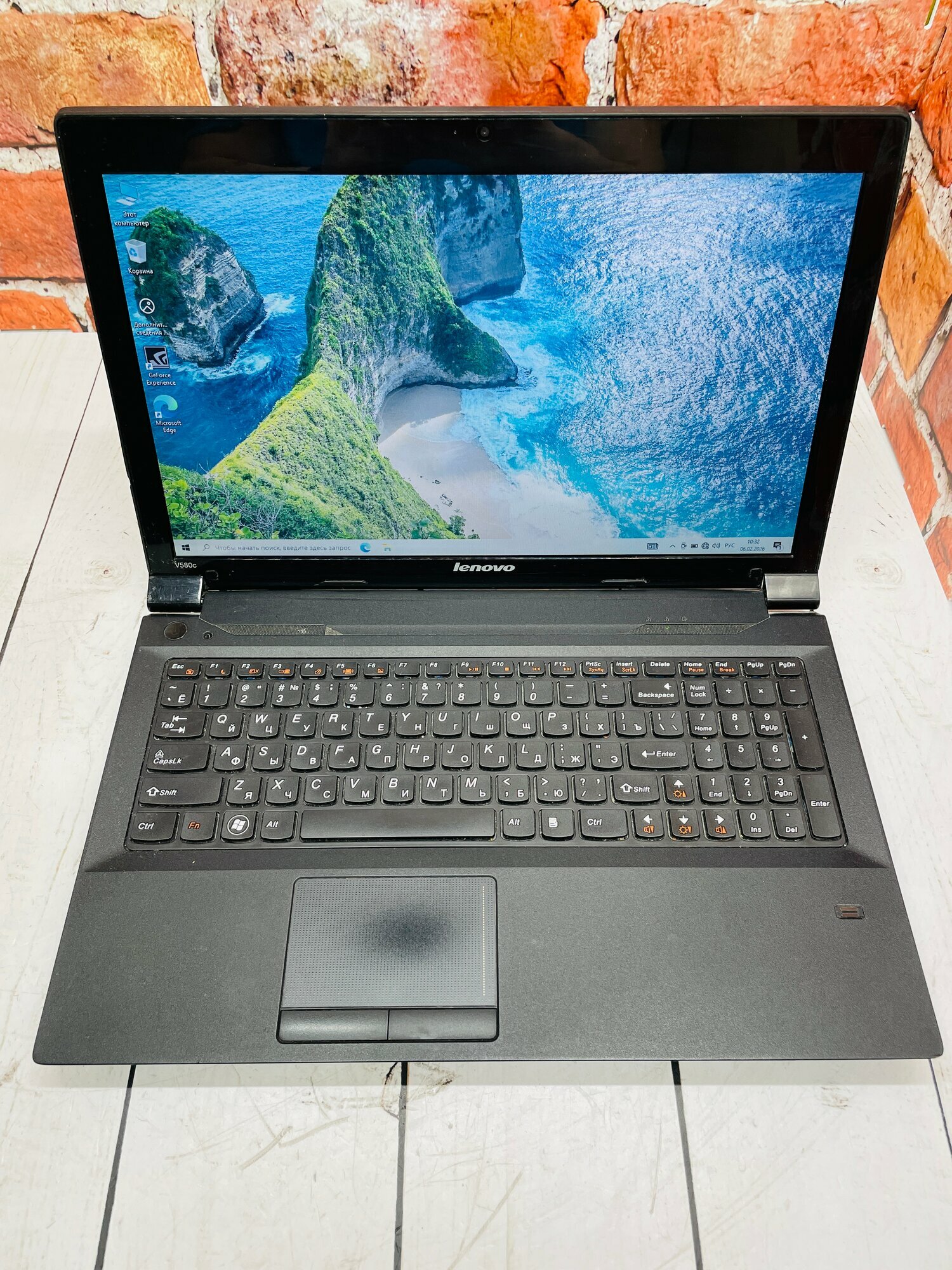 Игровой ноутбук 15,6, Lenovo V580c, Intel Core i5 3230m, 4 Gb DDR3, 500 Gb HDD, GeForce 740m