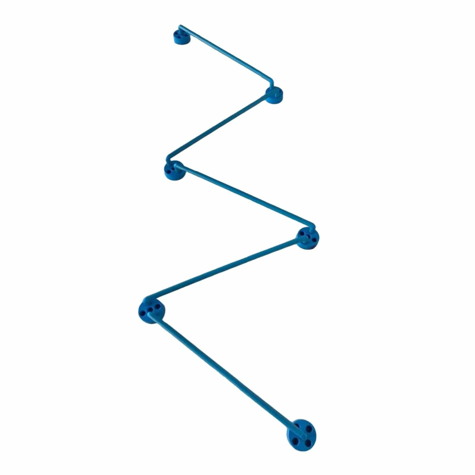Тренажер хоккейный регулируемый для отработки владения клюшкой и контроля шайбы, 5 секций, для развития координации