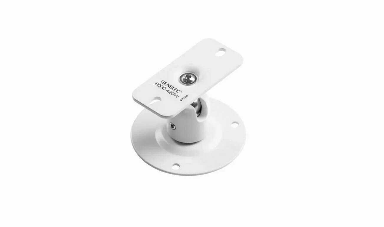 Настенное крепление Genelec 8000-420CW для мониторов серии 8010-8030, шаровой шарнир, белое