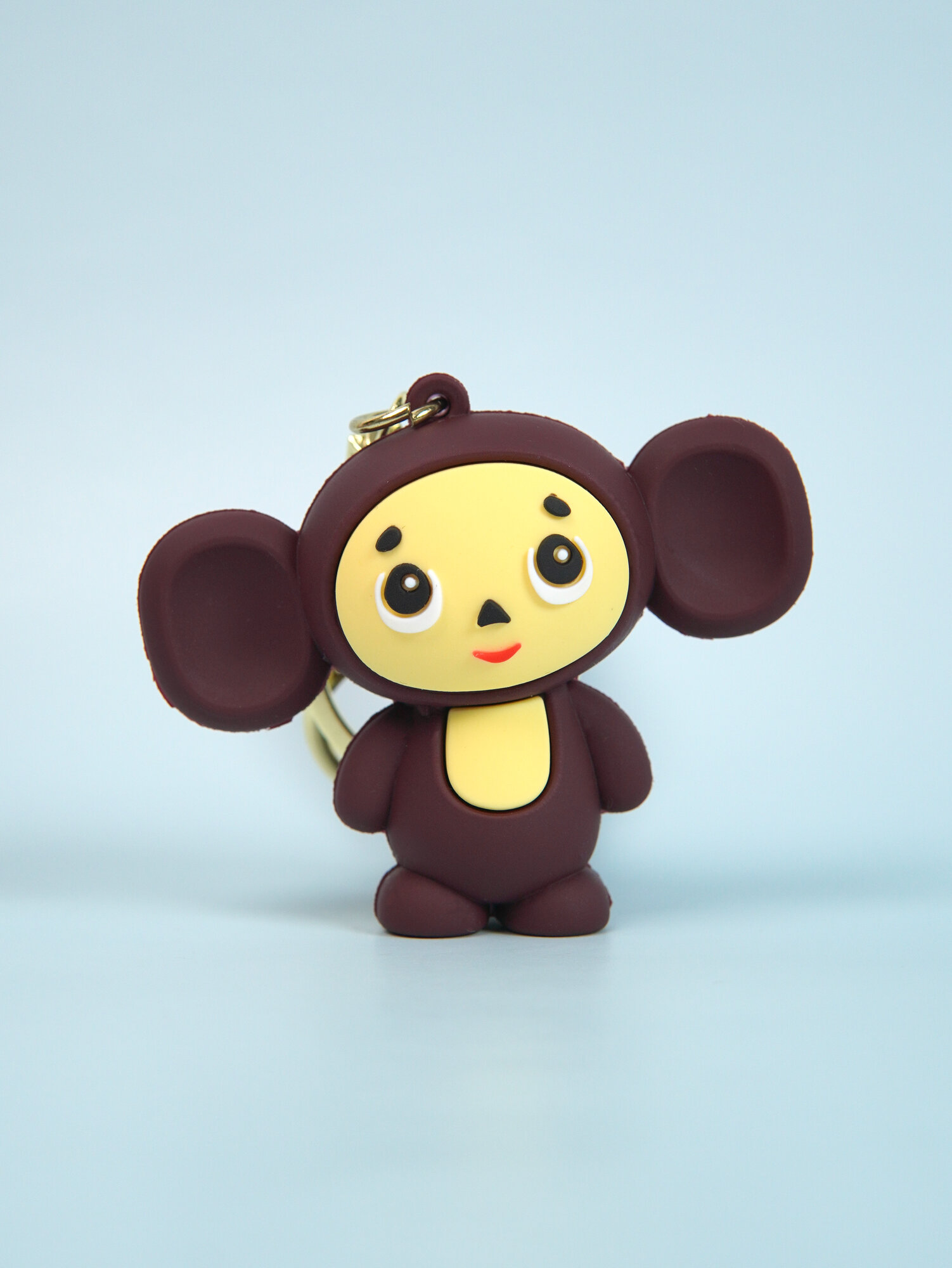 Брелок «Чебурашка» | Трогательный символ детства | Трогательный подарок | Panda_Print