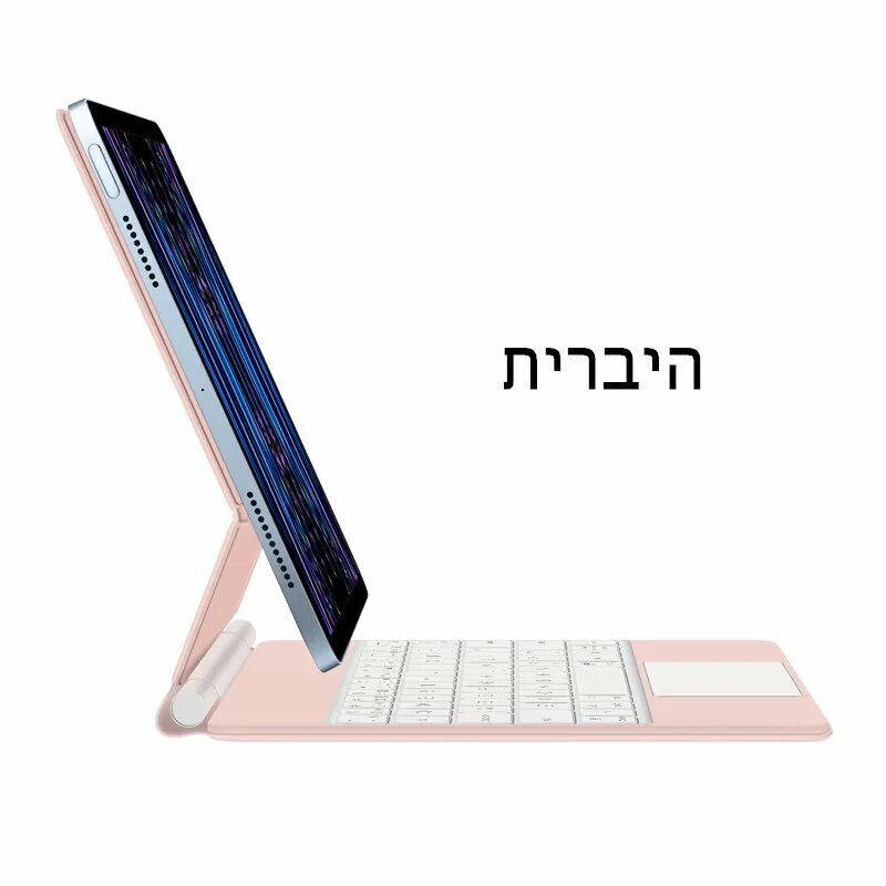 Magic Keyboard для iPad Pro 11" Pink Hebrew