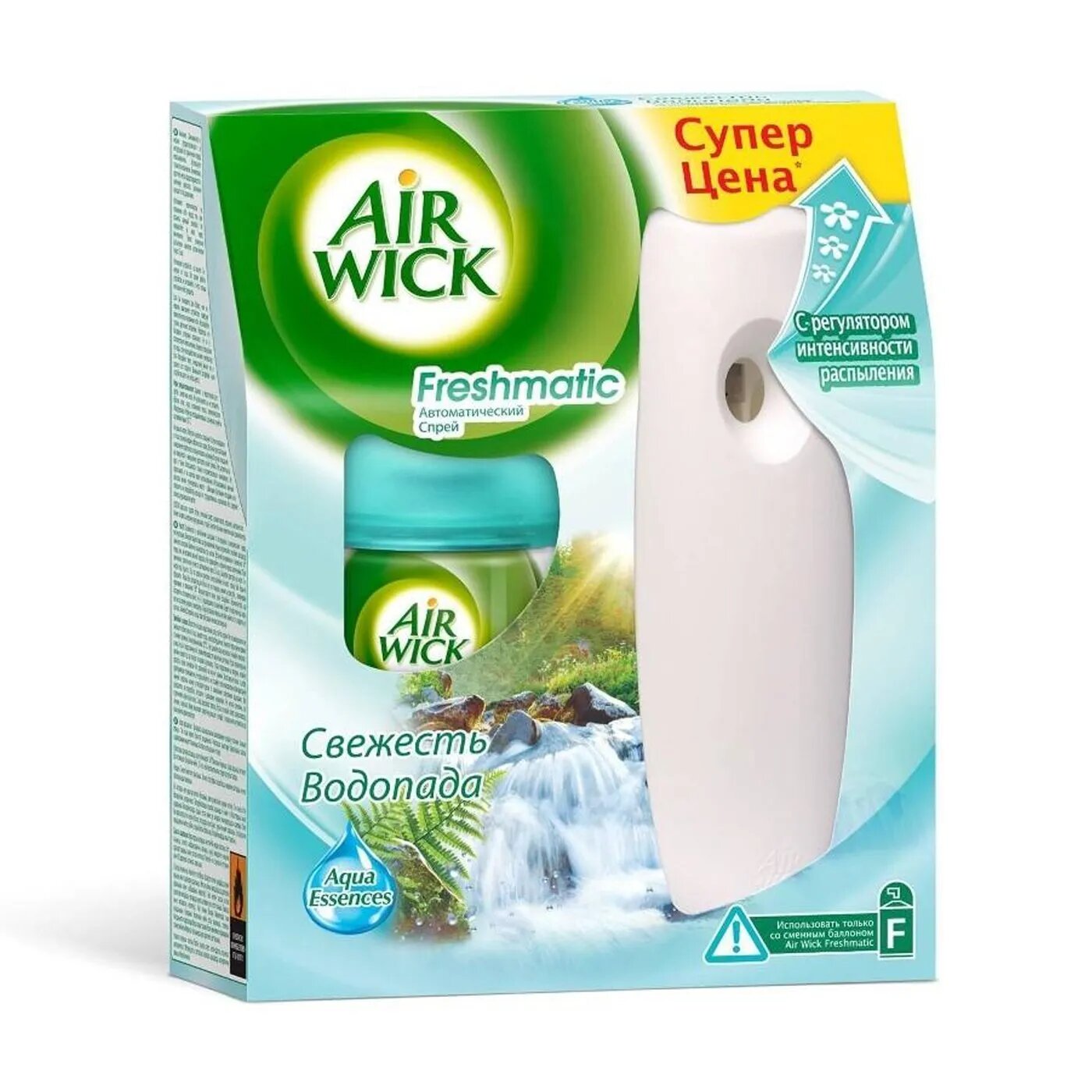 Диспенсер автоматический для освежителя воздуха AIR WICK Нежность шелка и лилии 250 мл