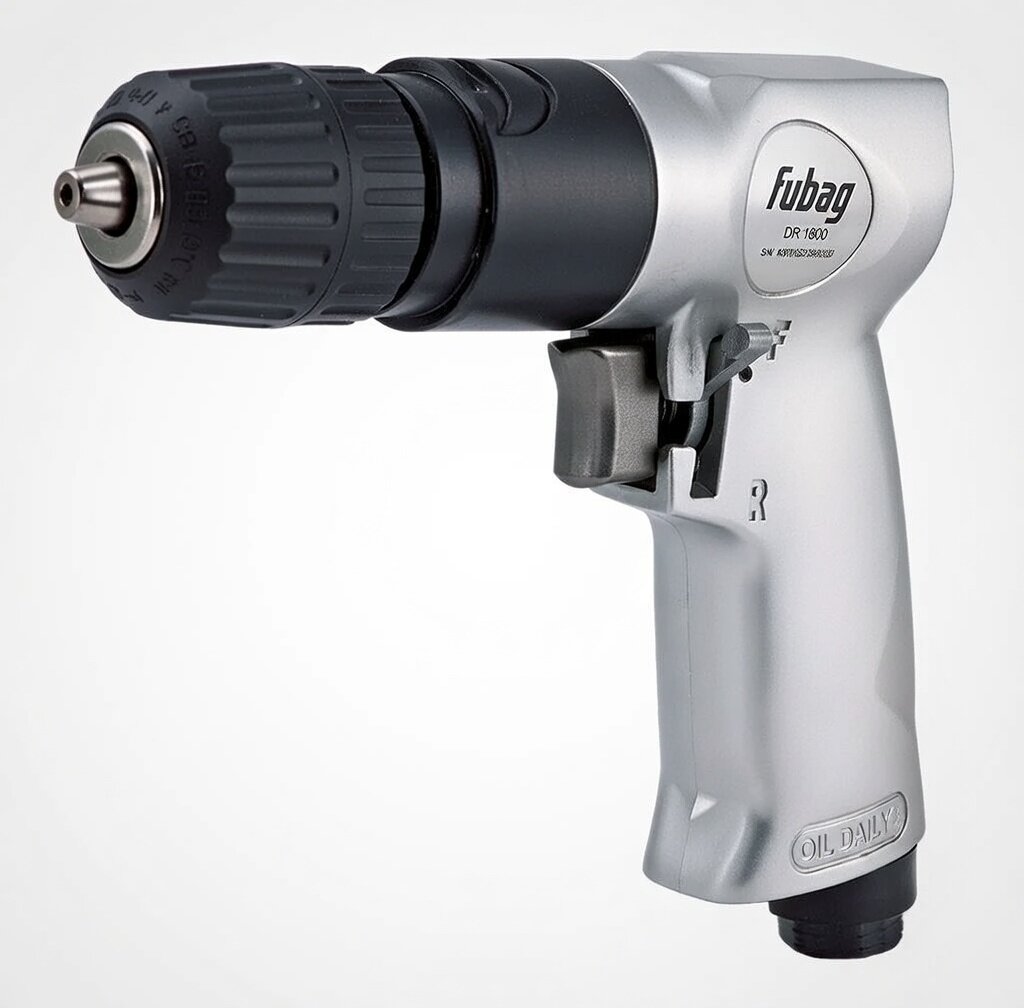 Пневмодрель FUBAG DR142/1800, 1800об/мин, быстрозажимной патрон