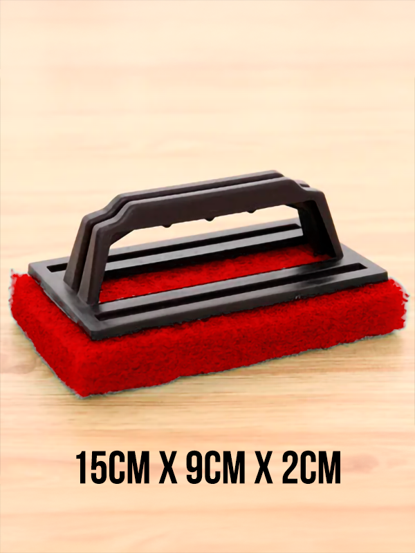 Щетка-губка Aquafilter, для чистки каркасных, надувных и морозоустойчивых бассейнов, 15х9х2 см