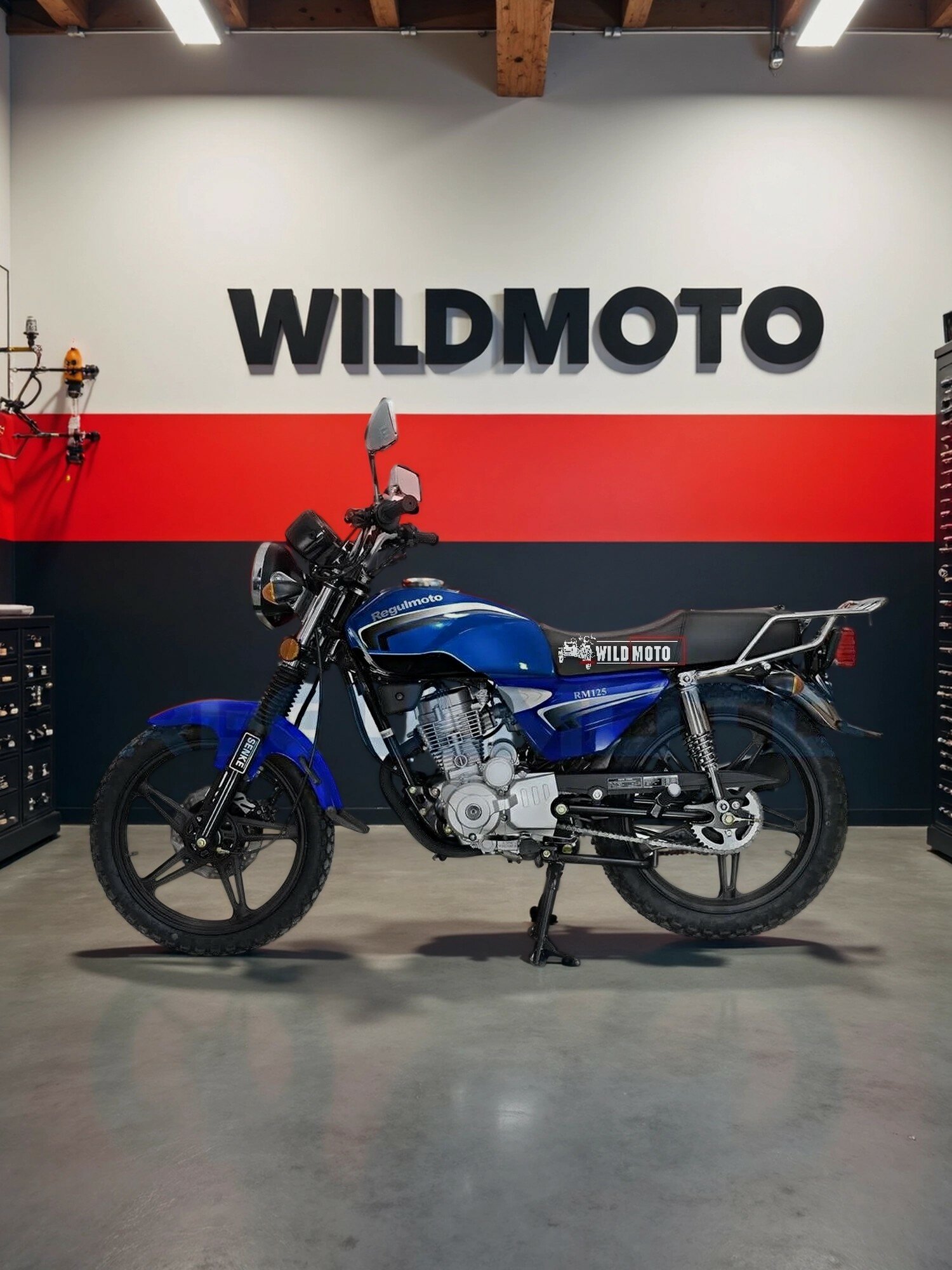 Мотоцикл дорожный Regulmoto RM 125, ❗ПТС❗, объем 125 см3 , электростартер