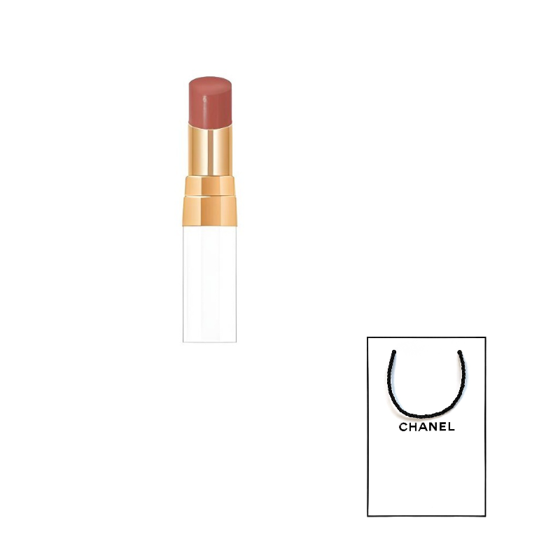 Бальзам для губ унисекс CHANEL Miss Cocoa, белый тюбик, оттенок Miss Cocoa