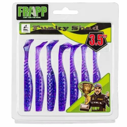 Силиконовая приманка Frapp Funky Shad 3.5 8,9см. 7шт. вес: 3,4гр. #23