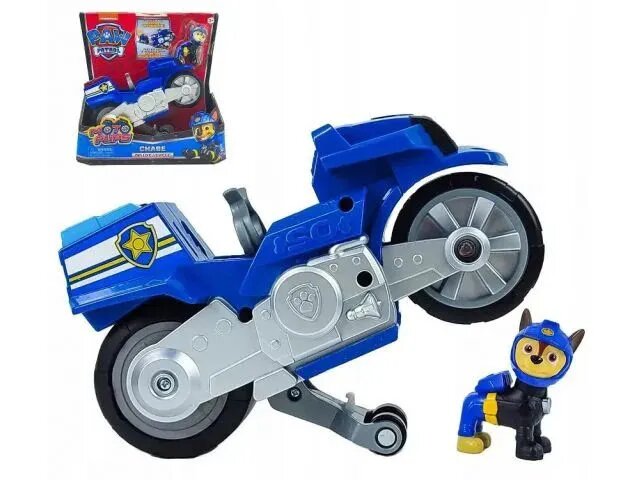PAW Patrol, Роскошный мотоцикл с персонажами,9cm