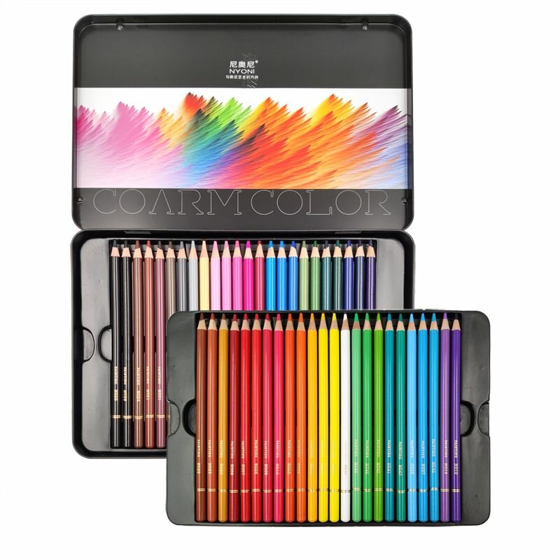 Карандаши цветные nyoni 72/120 цветной карандаш искусство