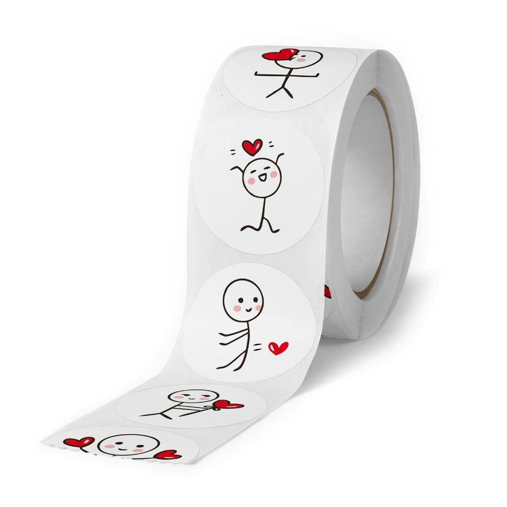 Набор мультяшных наклеек — 500 шт, 500 шт.