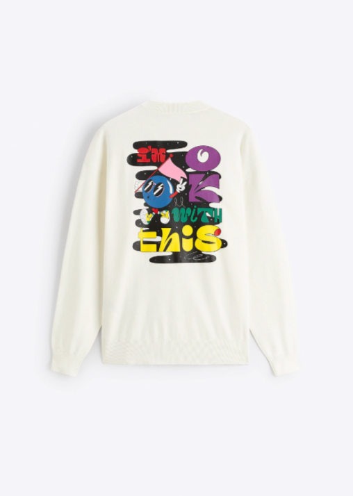 Толстовка White Medium Street Style Sweatshirt