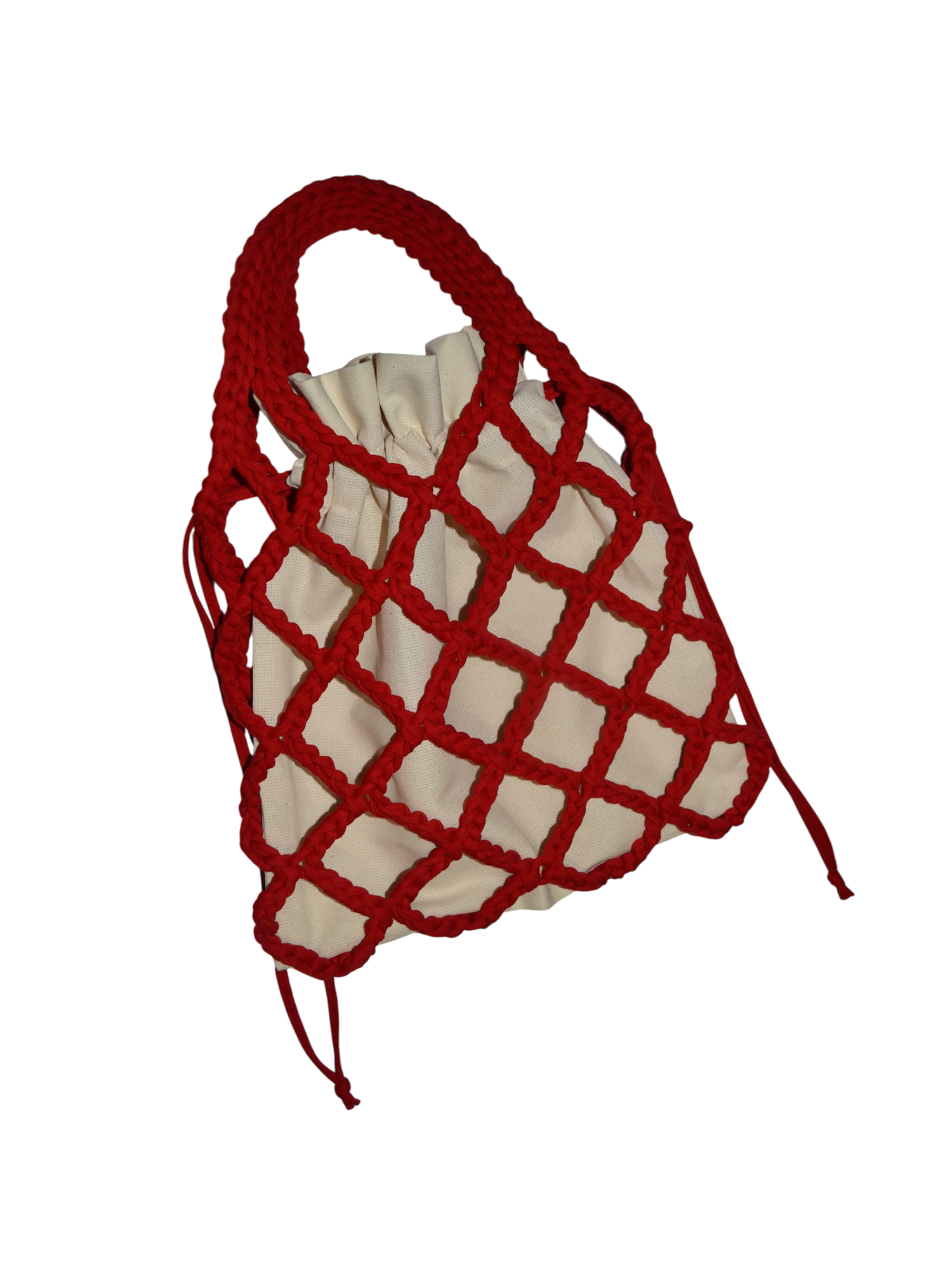 Сумка авоська  anitochka.shop, красная