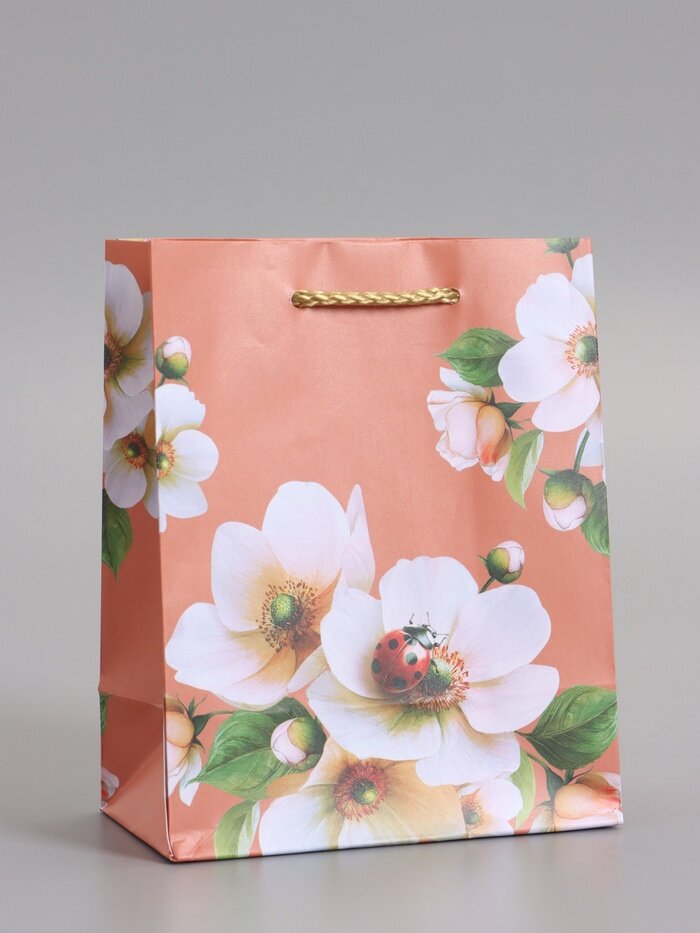 Пакет подарочный ламинированный «Гармония», 11.5×14.5×6.5 см