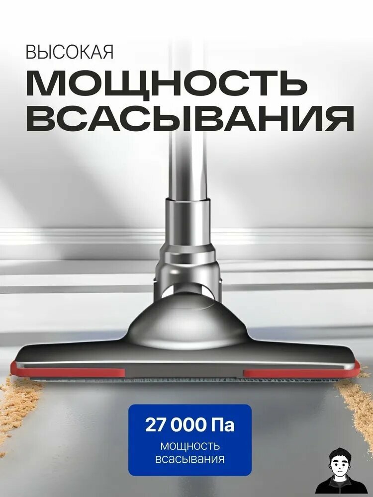 Пылесос вертикальный проводной — фото 1