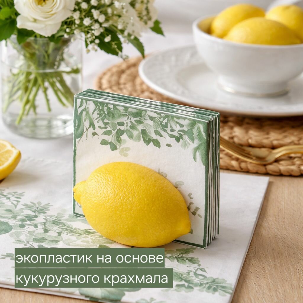 Подставка для салфеток Лимон