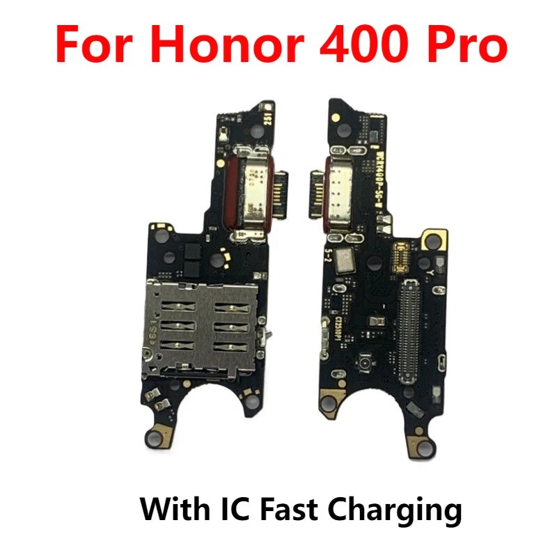 Для Huawei Honor 400 Pro: плата зарядки USB, док-порт, модуль микрофона, гибкий кабель