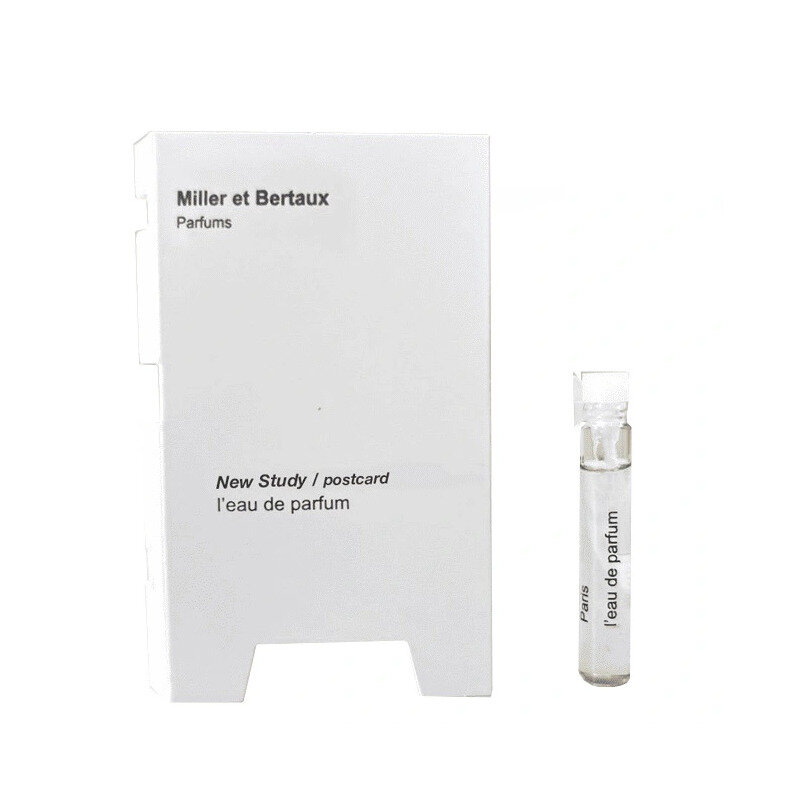 Парфюмерная вода Miller Et Bertaux New Study Postcard миниатюра 2 мл / Пробник духов Миллер Бертаукс Нью Стади Посткард