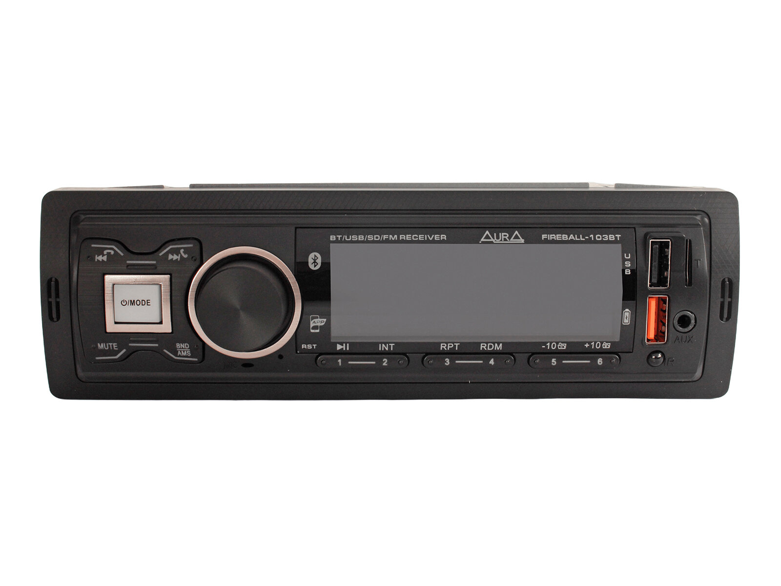 USB-ресивер авт. AURA FIREBALL-103BT 1DIN