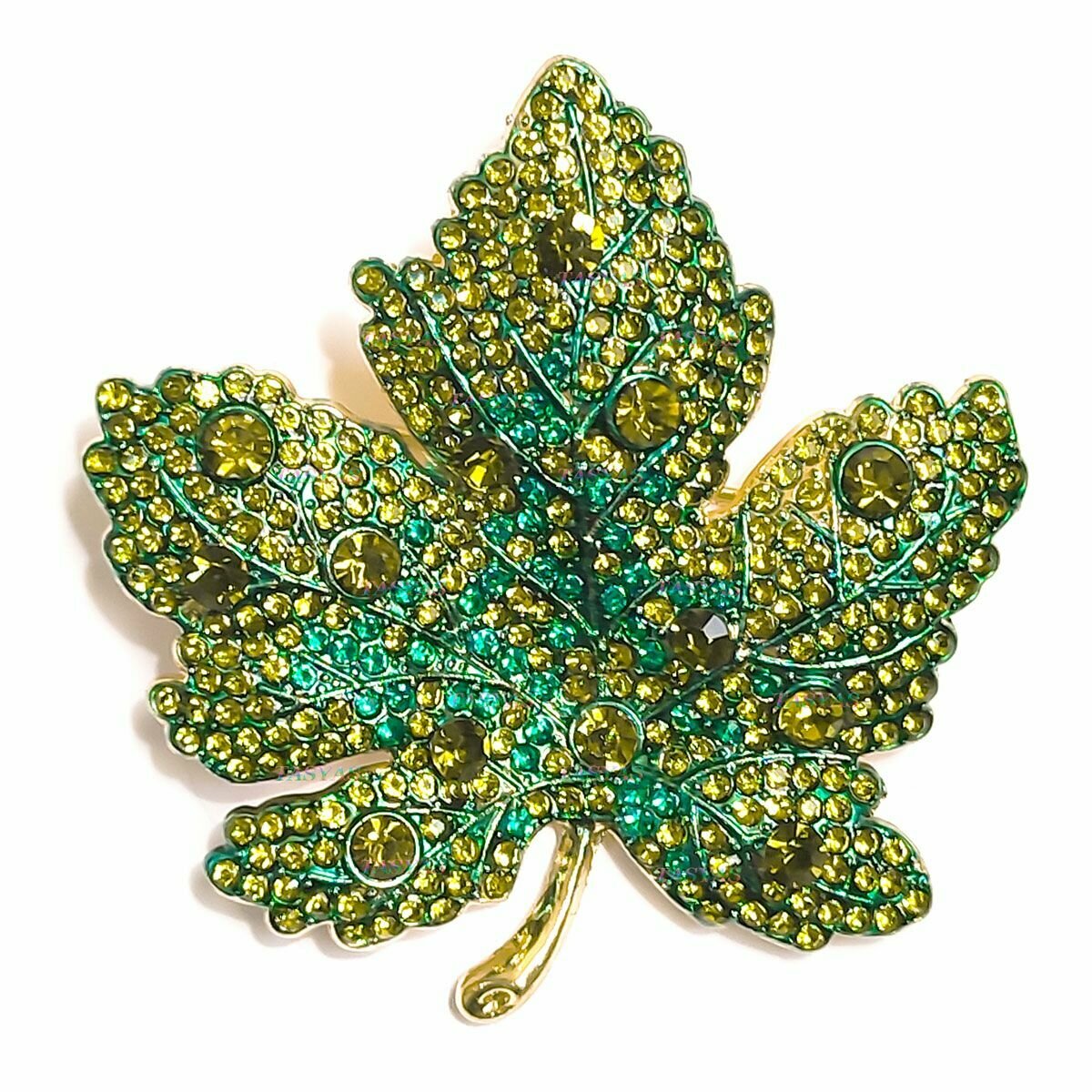 Брошь, стразы