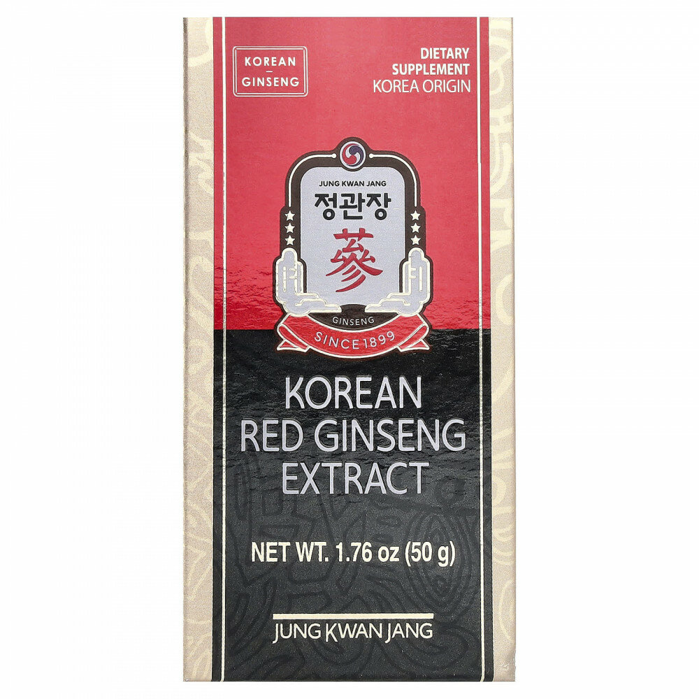 JungKwanJang, экстракт красного корейского женьшеня, 50 г (1,76 унции)