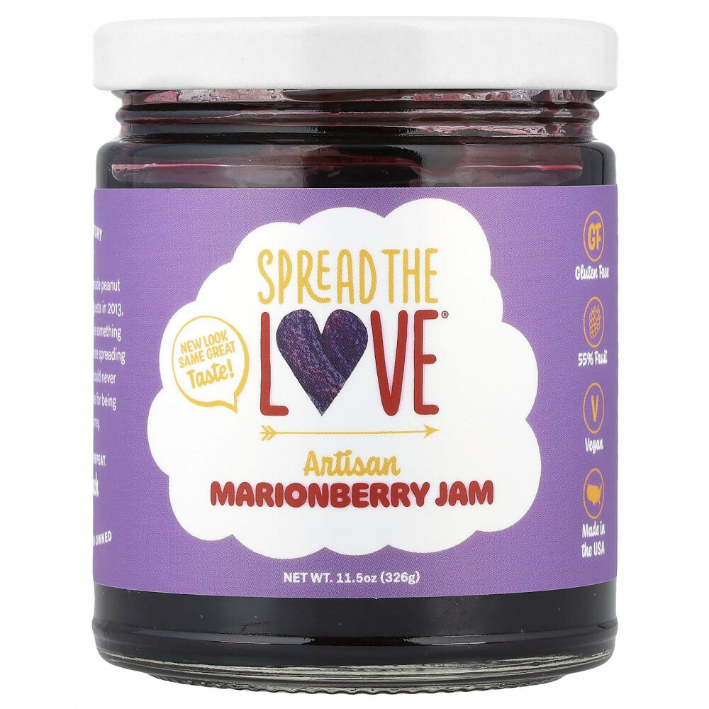 Spread The Love, Артизанский джем из марионетки, 326 г (11,5 унции)