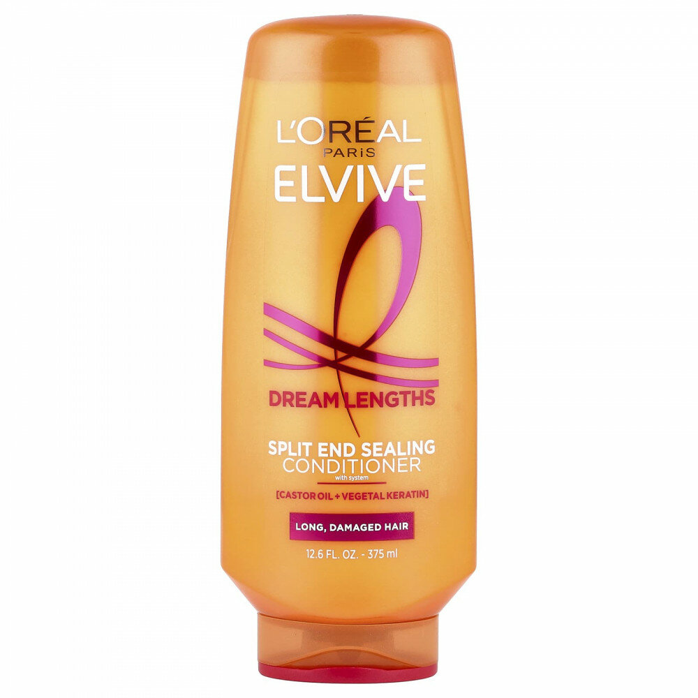 L'Oréal, Elvive, Dream Legends, кондиционер для запечатывания секущихся кончиков, для длинных и поврежденных волос, 375 мл (12,6 жидк. унции)