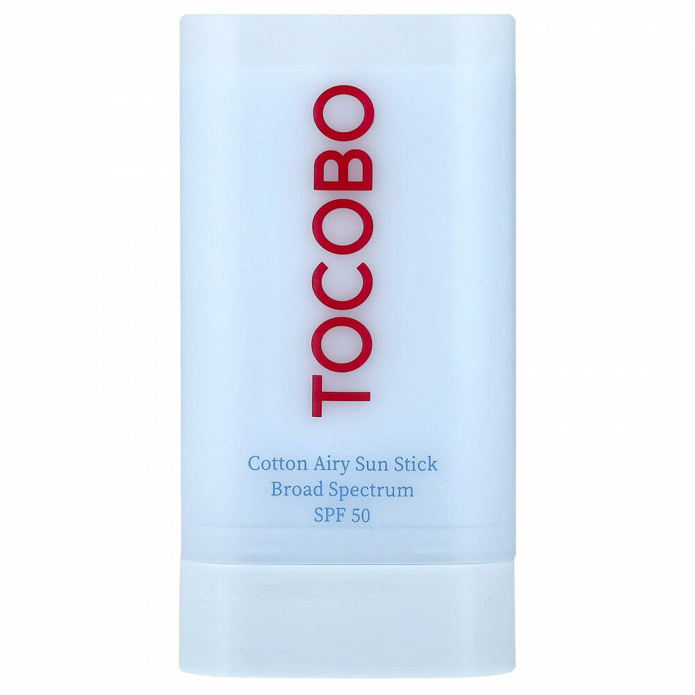 Tocobo, солнцезащитный стик, из хлопка, SPF 50, 19 г (0,67 унции)