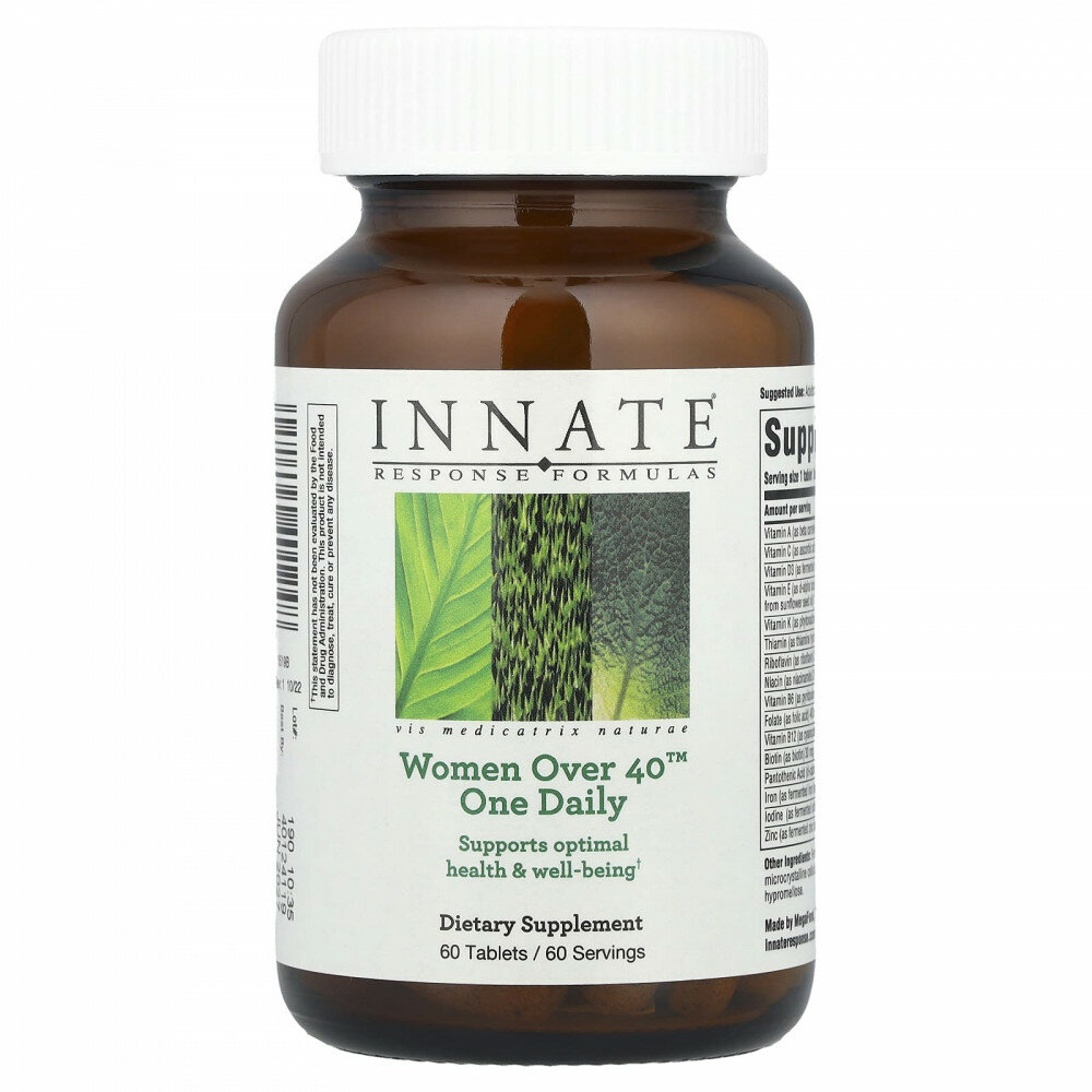 Innate Response Formulas, для женщин старше 40 лет, одна таблетка в день, 60 таблеток