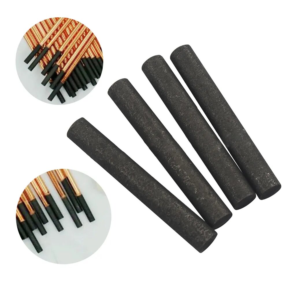 Графитовые стержни 8 мм 5 шт, электроды для сварки