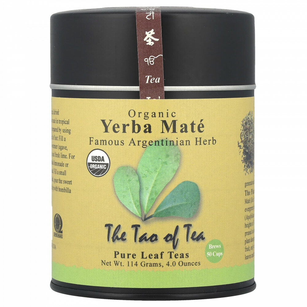 The Tao of Tea, органический йерба мате, 114 г (4 унции)
