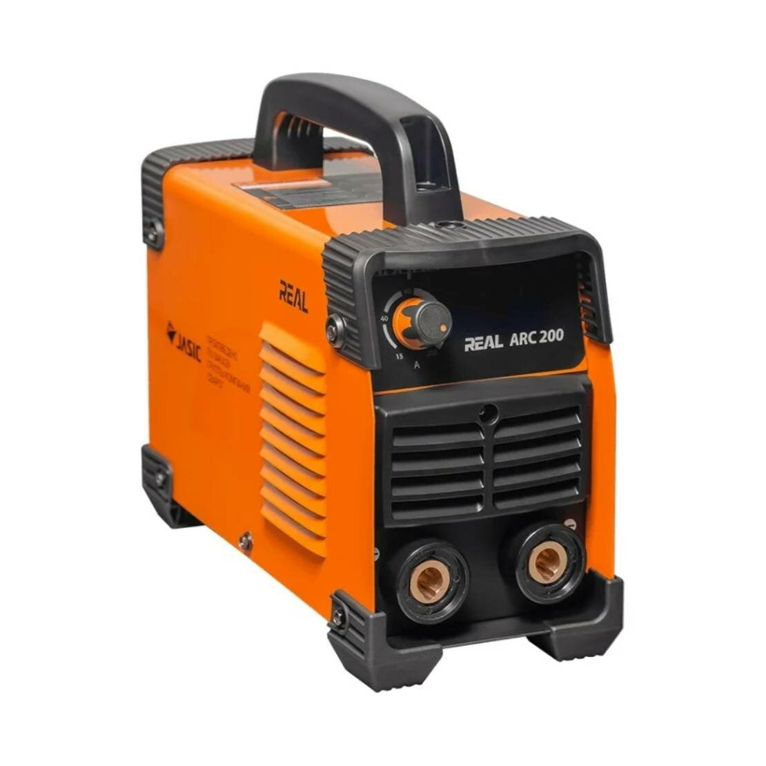 Сварочный аппарат ARC 200 REAL Z238N для ручной дуговой сварки (MMA), 200 А, электрод 4 мм, 160–270 В, оранжевый