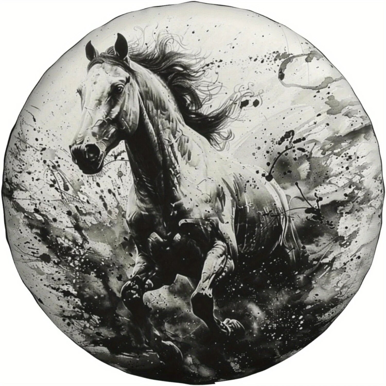 1 шт. чехол для запасного колеса Wave Horse, универсальный чехол на колесо, подходит для внедорожников, грузовиков, кемпинга, туристических прицепов, запасных тира