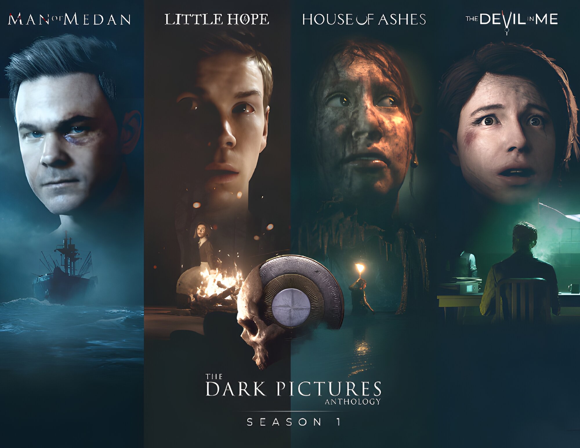 The Dark Pictures Anthology: Season One, Bandai Namco Software, цифровая версия, Steam (Для платформы PC)