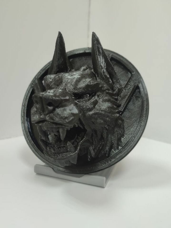 Шильдик эмблема волк на автомобиль VOLKSWAGEN