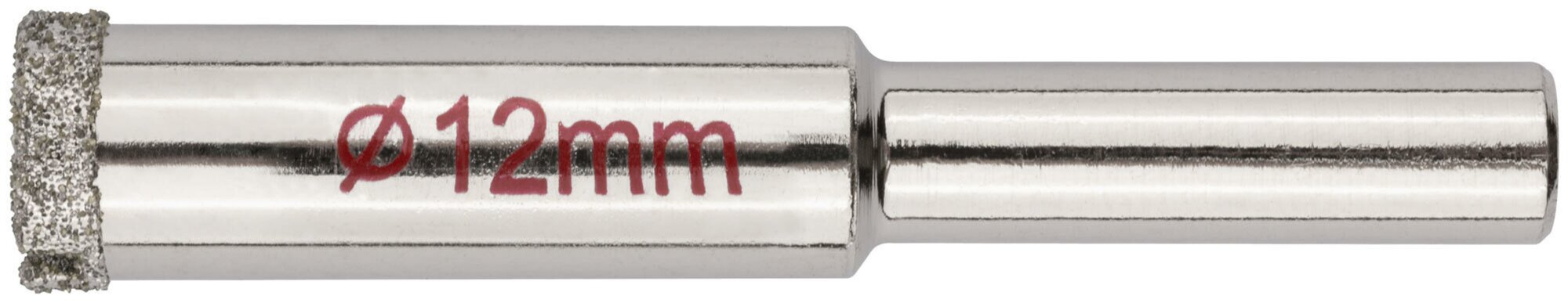 Коронка алмазная кольцевая для керамогранита мрамора 12 мм