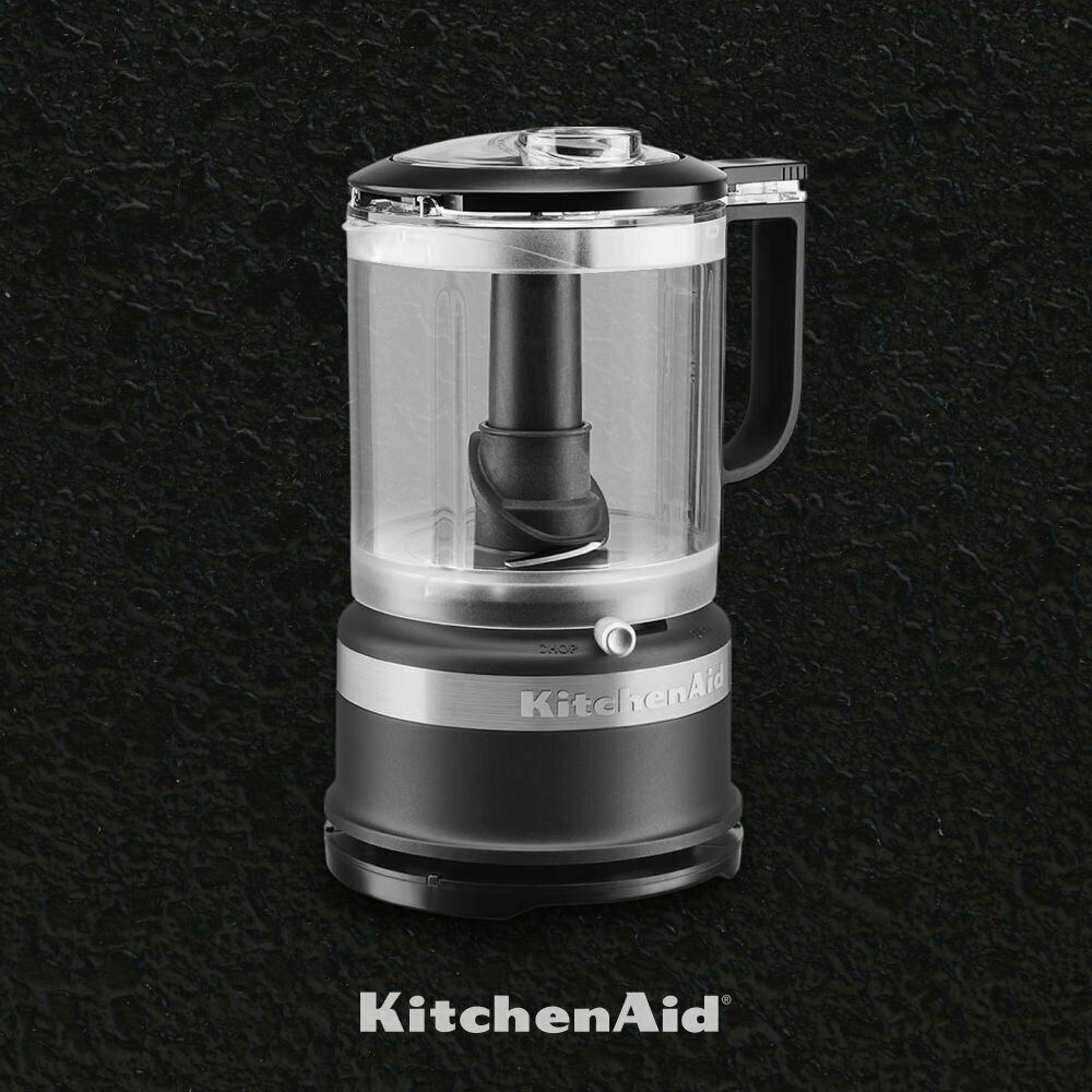 Мини-комбайн кухонный KitchenAid 5KFC0516EBM 1,19 л. Черный матовый